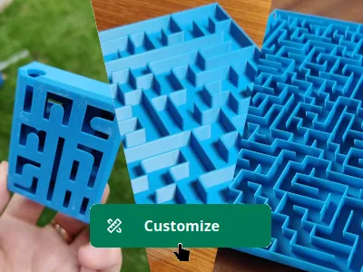 Dynamic maze generator by d71 - MakerWorld
