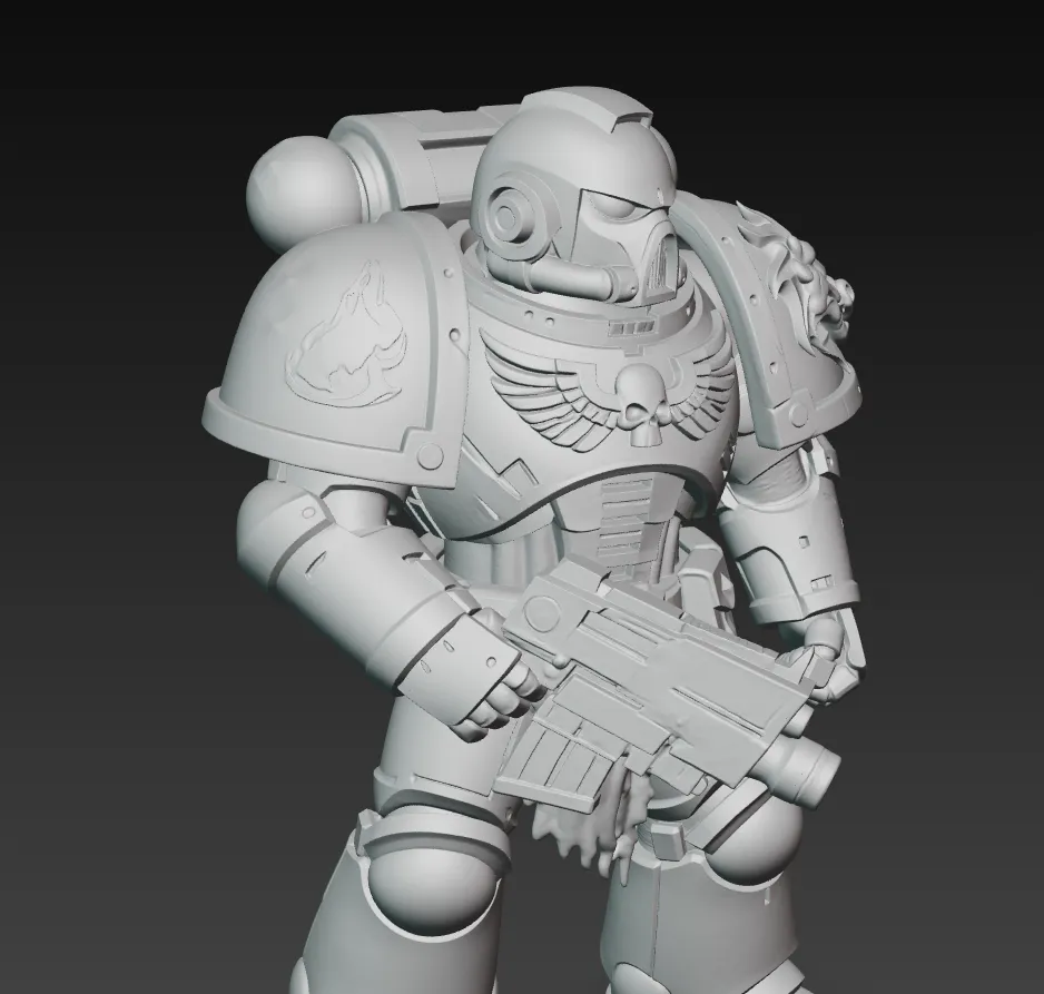 Space Marine | WH40k | Collection by ProtoBit MakerWorld: Download Free ...