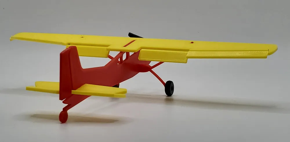 Cessna 185 Kit Card Airplane Model - Moving Parts - Free 3D Print Model ...