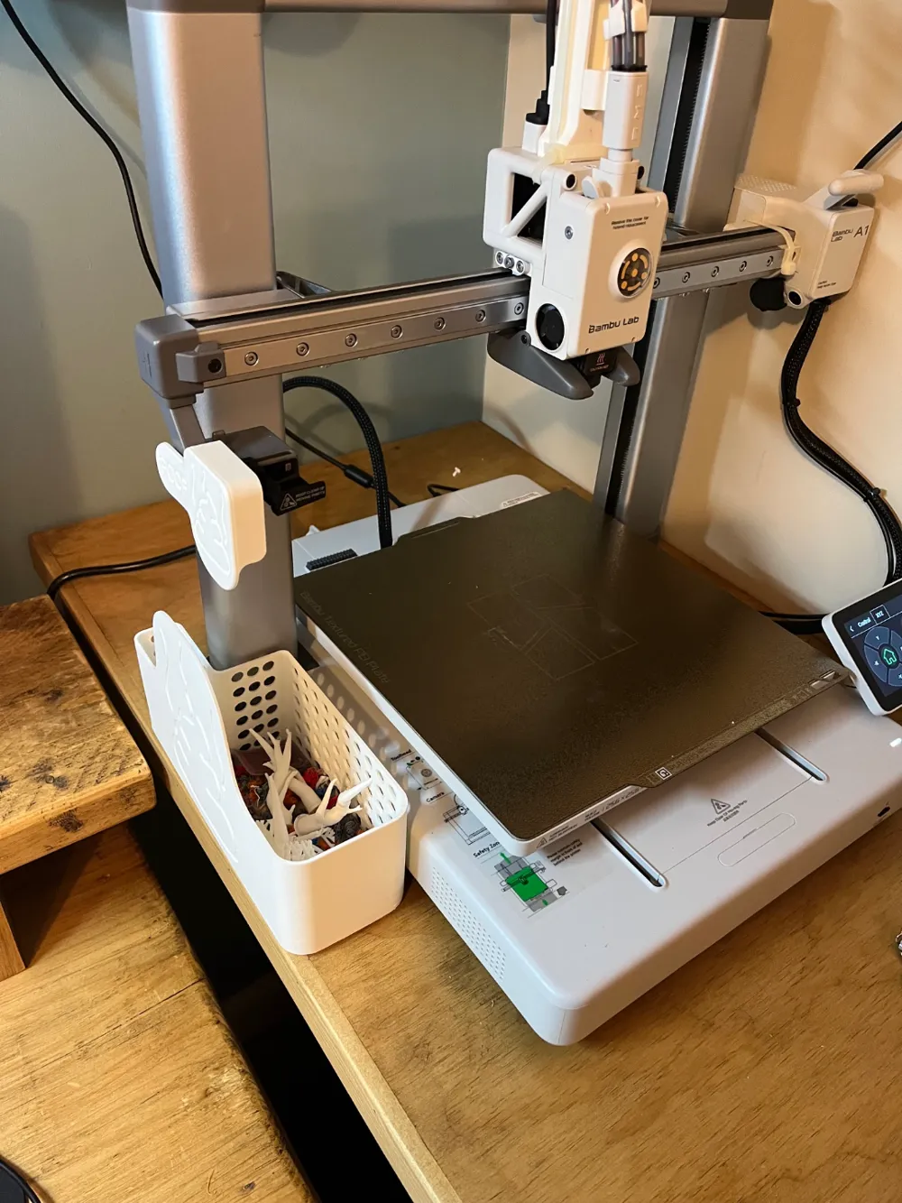 Bambu A1 printer poop bucket slim compact emoji by WWprints MakerWorld ...