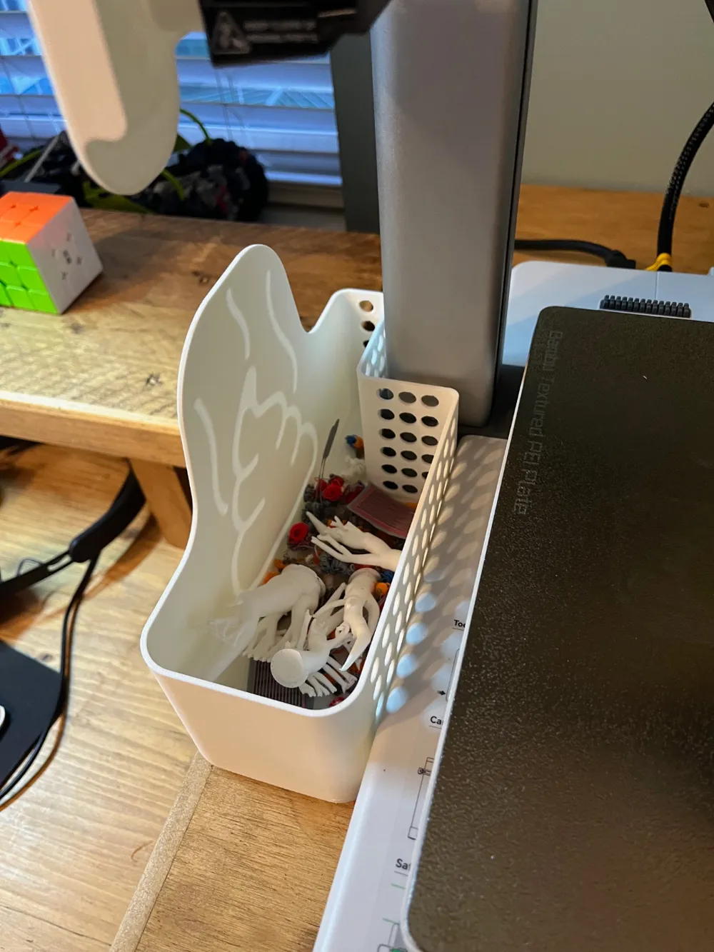 Bambu A1 printer poop bucket slim compact emoji by WWprints MakerWorld ...