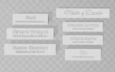 Nameplate by Makkuro MakerWorld: Download Free 3D Models