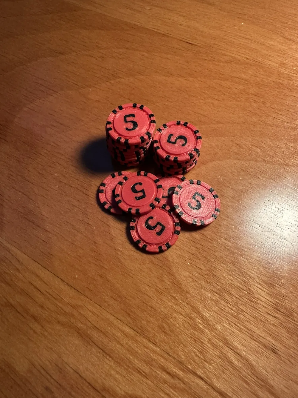 Mini Poker Chip Set (With Case) - Free 3D Print Model - MakerWorld