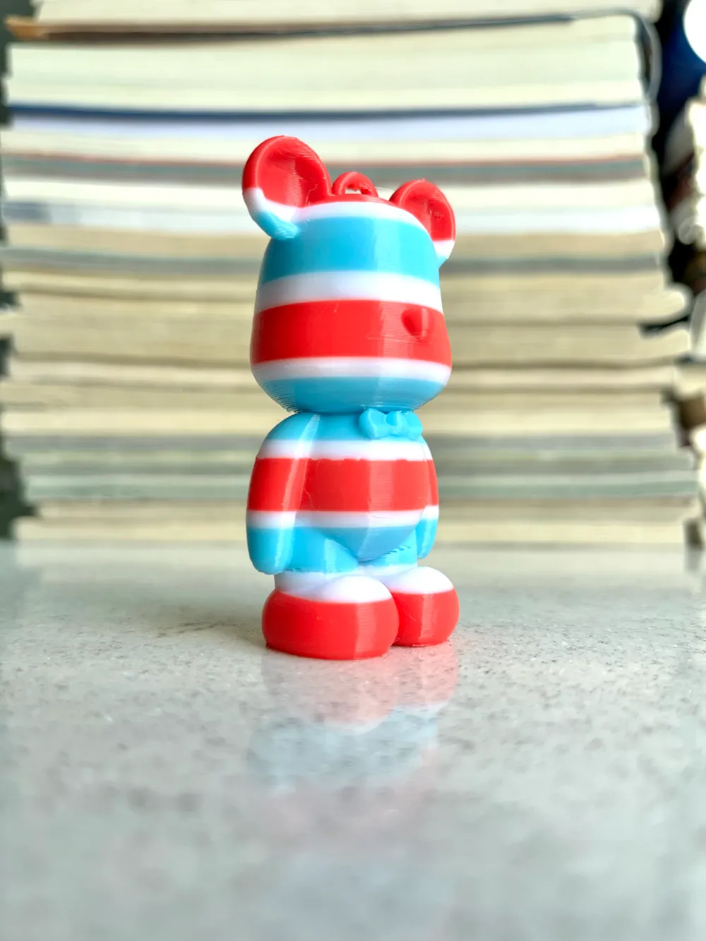 China-Chic series -- Bearbrick key chain by Jy-Gl MakerWorld: Download ...