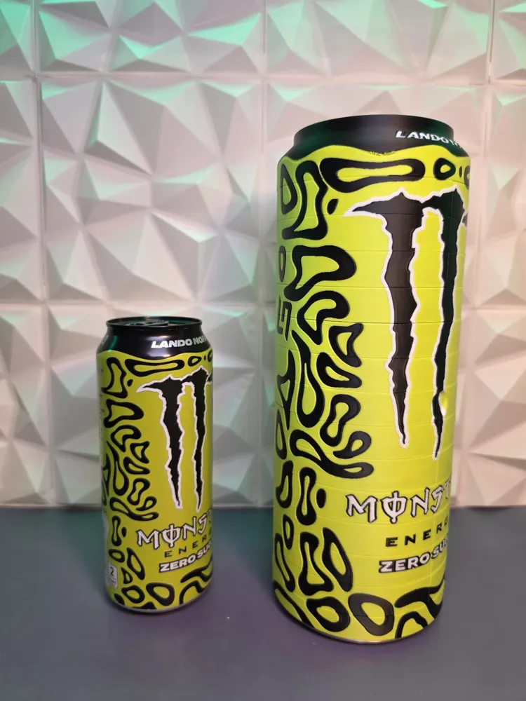 Lando Norris Monster Display Box - Free 3D Print Model - MakerWorld
