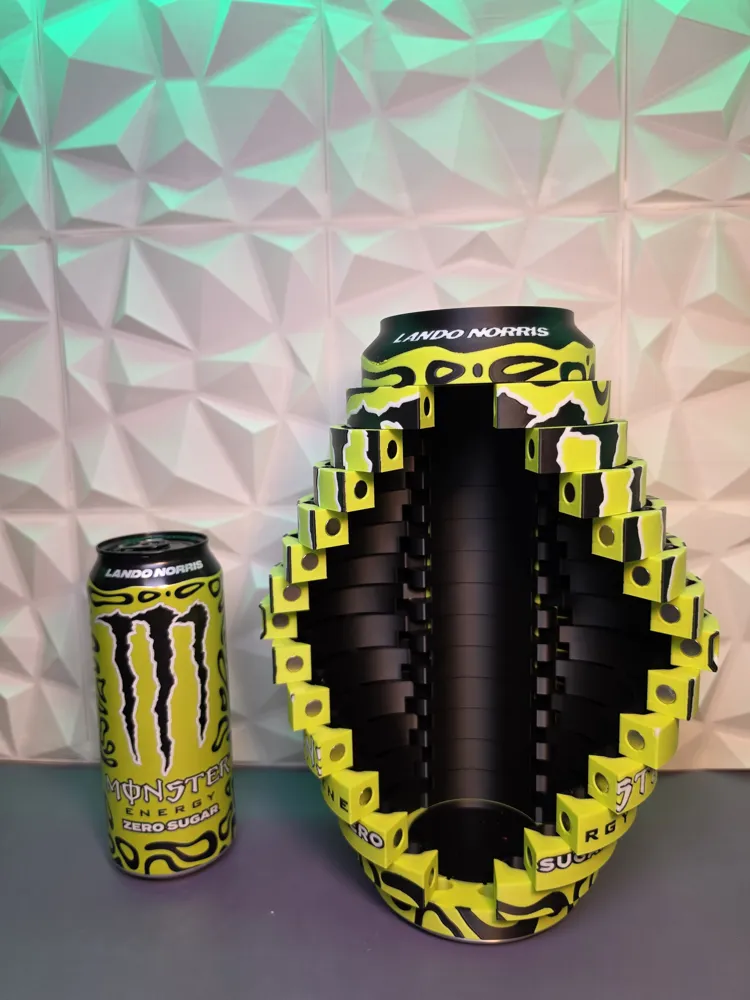 Lando Norris Monster Display Box - Free 3D Print Model - MakerWorld