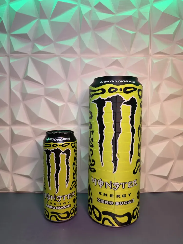 Lando Norris Monster Display Box - Free 3D Print Model - MakerWorld