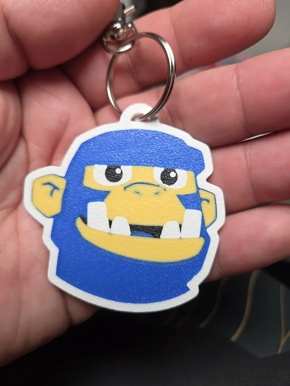 Simple 4 Color Ug Vr Keychain - Free 3D Print Model - MakerWorld