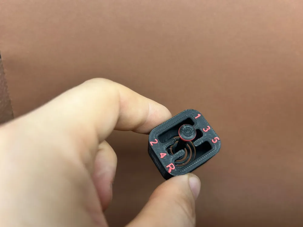 Gear shift fidget! by BondFire MakerWorld: Download Free 3D Models