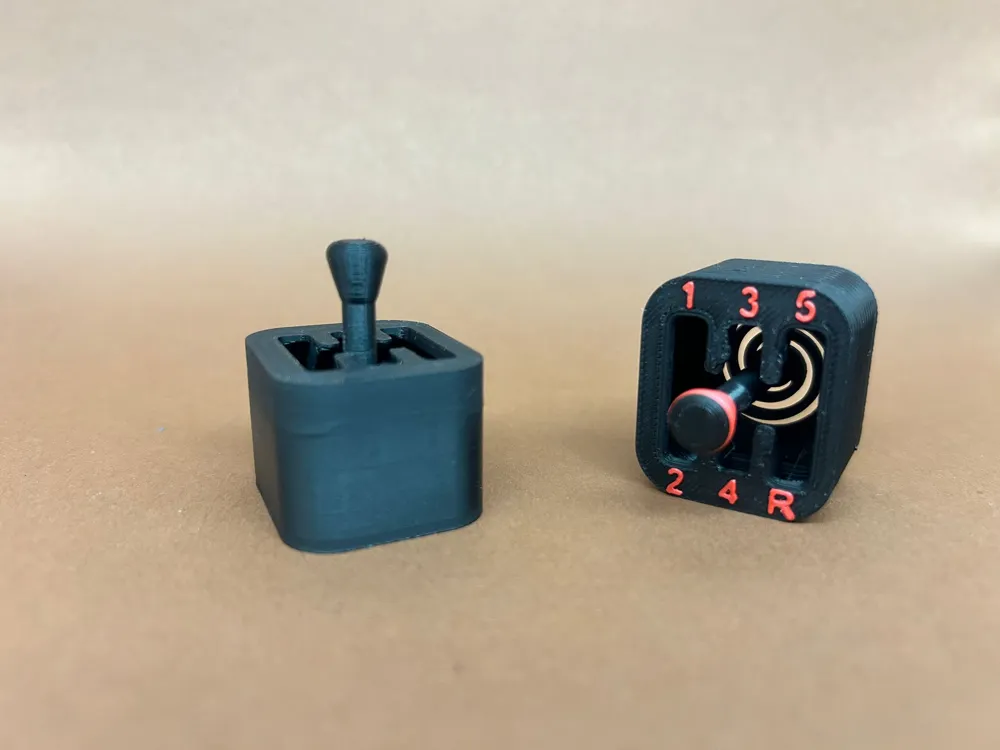 Gear shift fidget! by BondFire MakerWorld: Download Free 3D Models