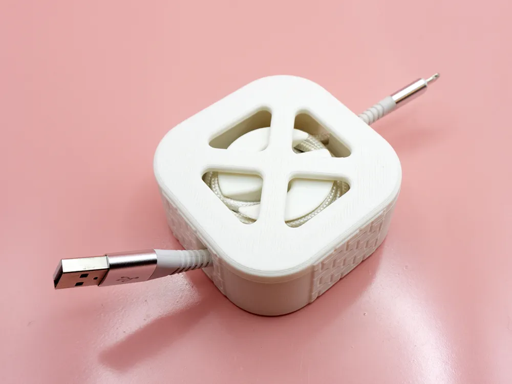 Cube Cable Winder by Pork3D.com by Pork3D - MakerWorld