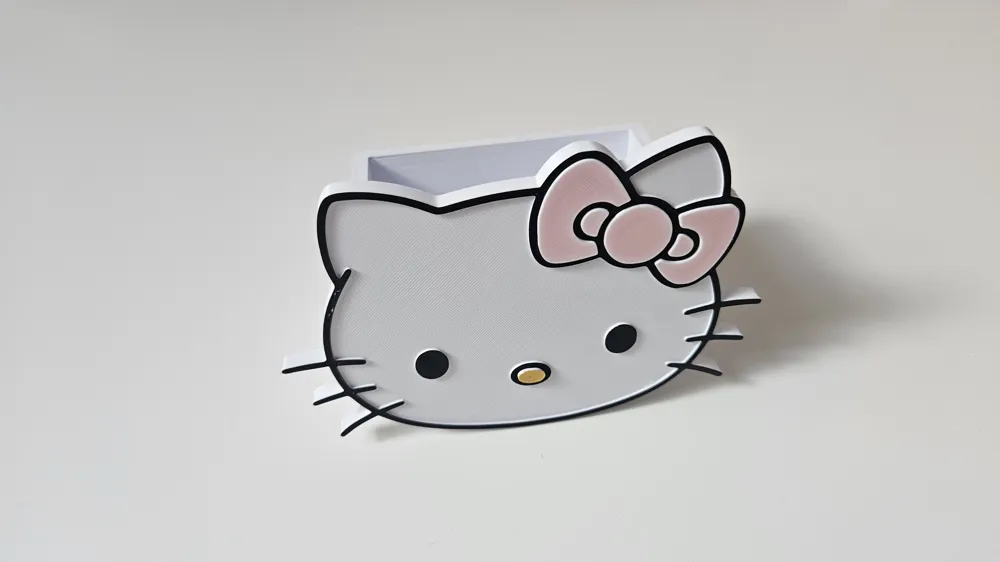 Hello kitty Skadis - Free 3D Print Model - MakerWorld