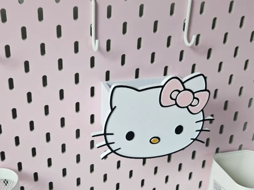 Hello kitty Skadis - Free 3D Print Model - MakerWorld