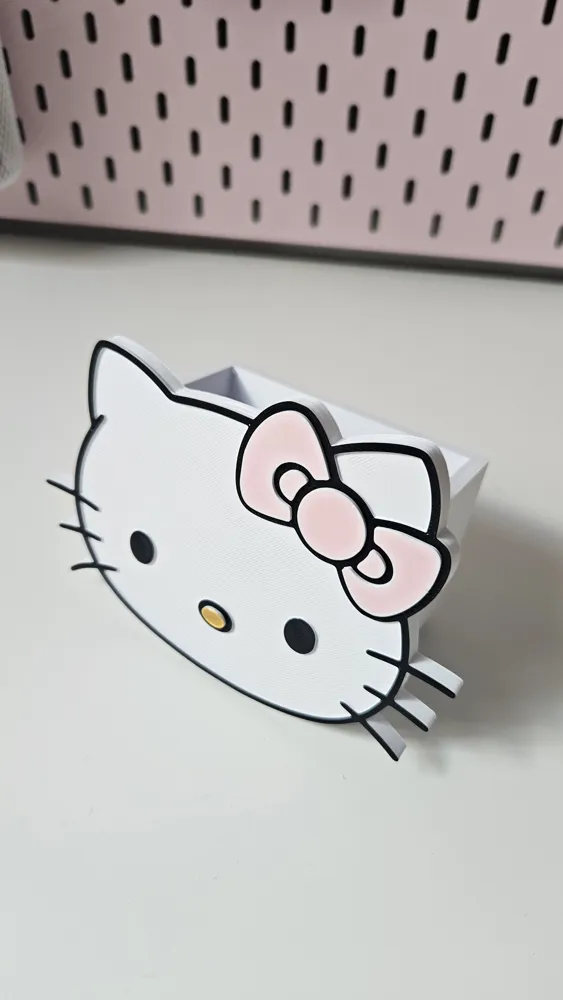 Hello kitty Skadis - Free 3D Print Model - MakerWorld