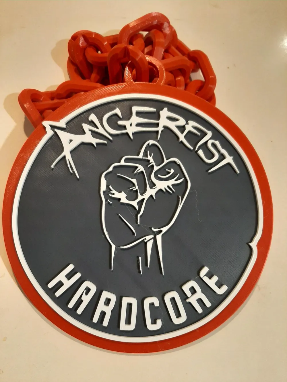 Angerfist ChainLogo by VK3DP - MakerWorld