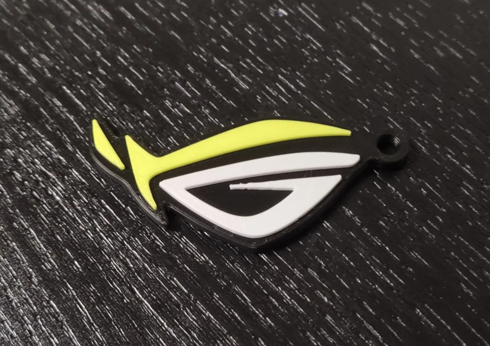 Asus ROG Keychain - Free 3D Print Model - MakerWorld