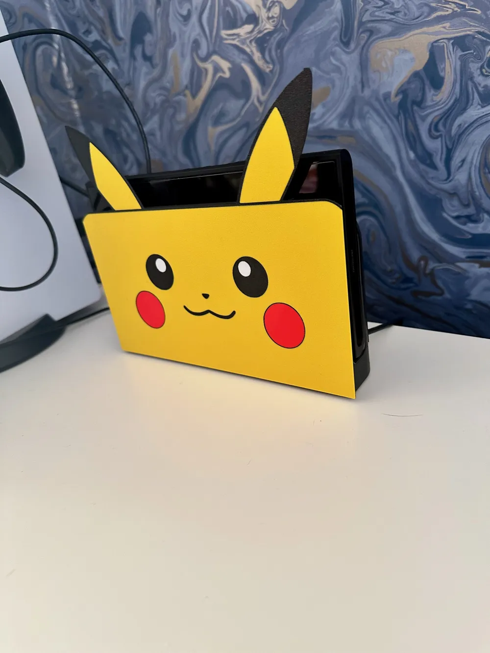 Nintendo Switch 2 Dock Pikachu Cover by Xander MakerWorld: Download ...