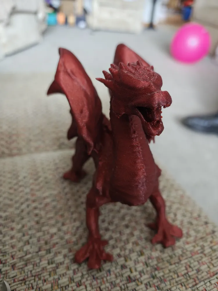 Welsh Dragon by Roseygold MakerWorld: Download Free 3D Models