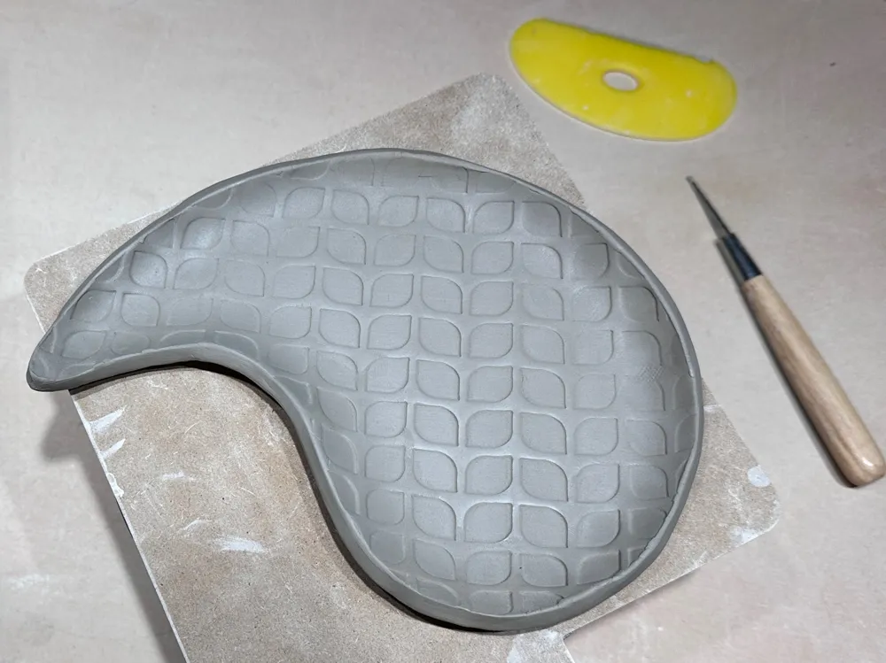 Mid Century Modern Texture Roller - Small Pattern - Free 3D Print Model ...