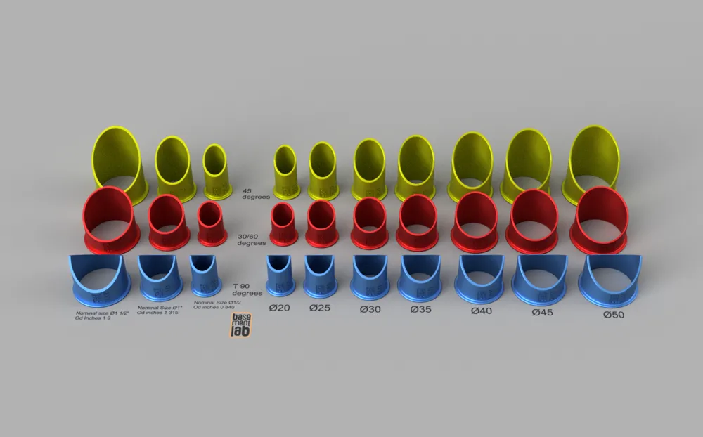 Pipe Notching Tool_ Pipe Coping Guides Coping jigs - Free 3D Print ...