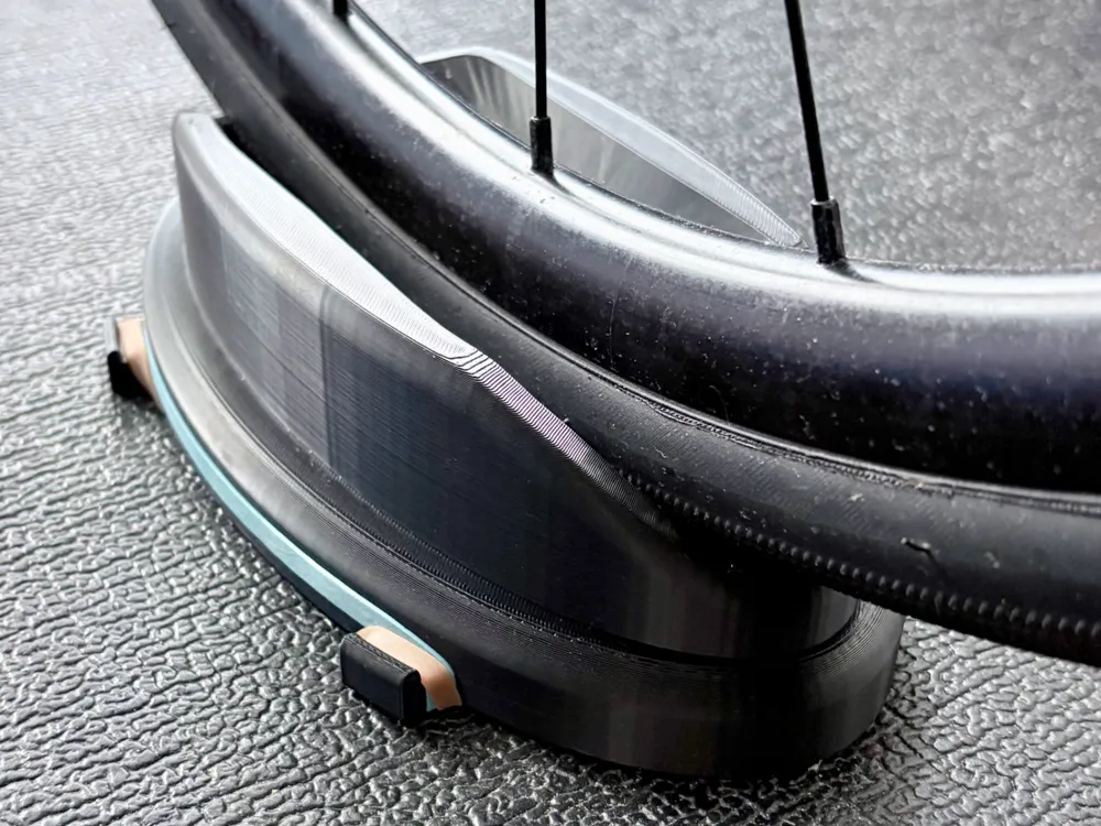 Bike Trainer Front Wheel Riser Block / Stabilizer - Free 3D Print Model ...