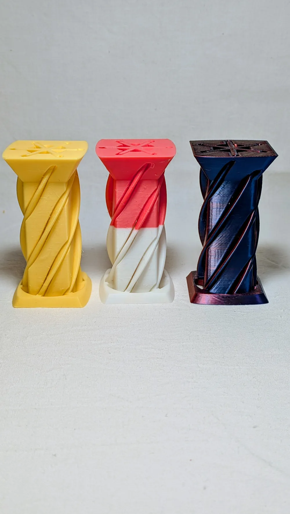 Repetitive Tower Fidget - Interlock pass thru Toy - Free 3D Print Model ...