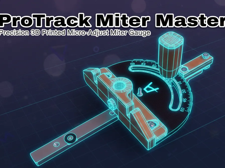 ProTrack Miter Master - Free 3D Print Model - MakerWorld