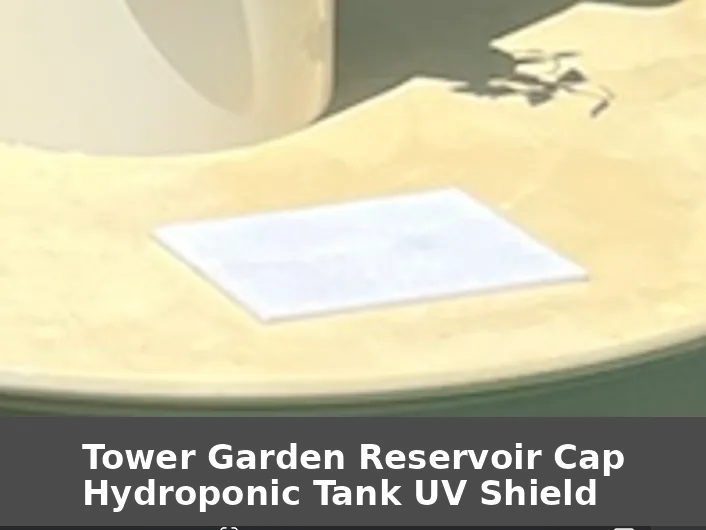 Tower Garden Reservoir Cap – Hydroponic Tank Seal - Free 3D Print Model ...