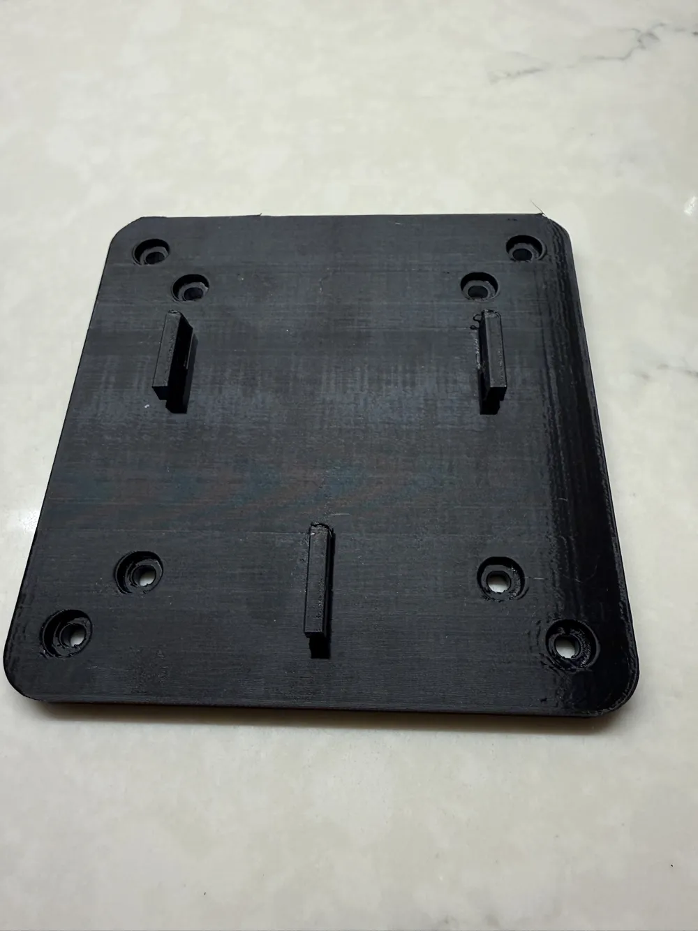 Upgraded Monitor Mount Icon Toolbox 75 & 100 VESA - Free 3D Print Model ...