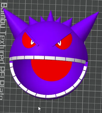 Pokemon Gengar Dream Eater - Free 3D Print Model - MakerWorld