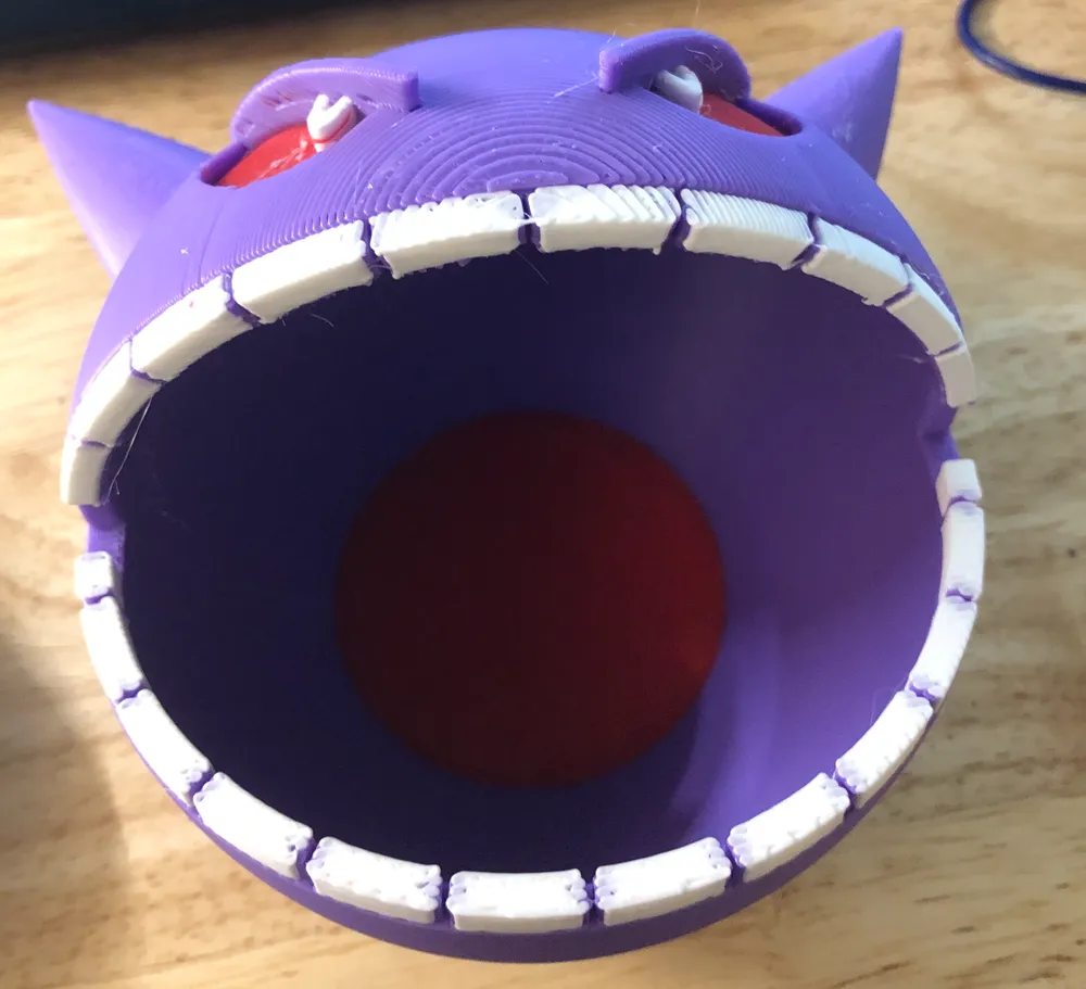 Pokemon Gengar Dream Eater - Free 3D Print Model - MakerWorld