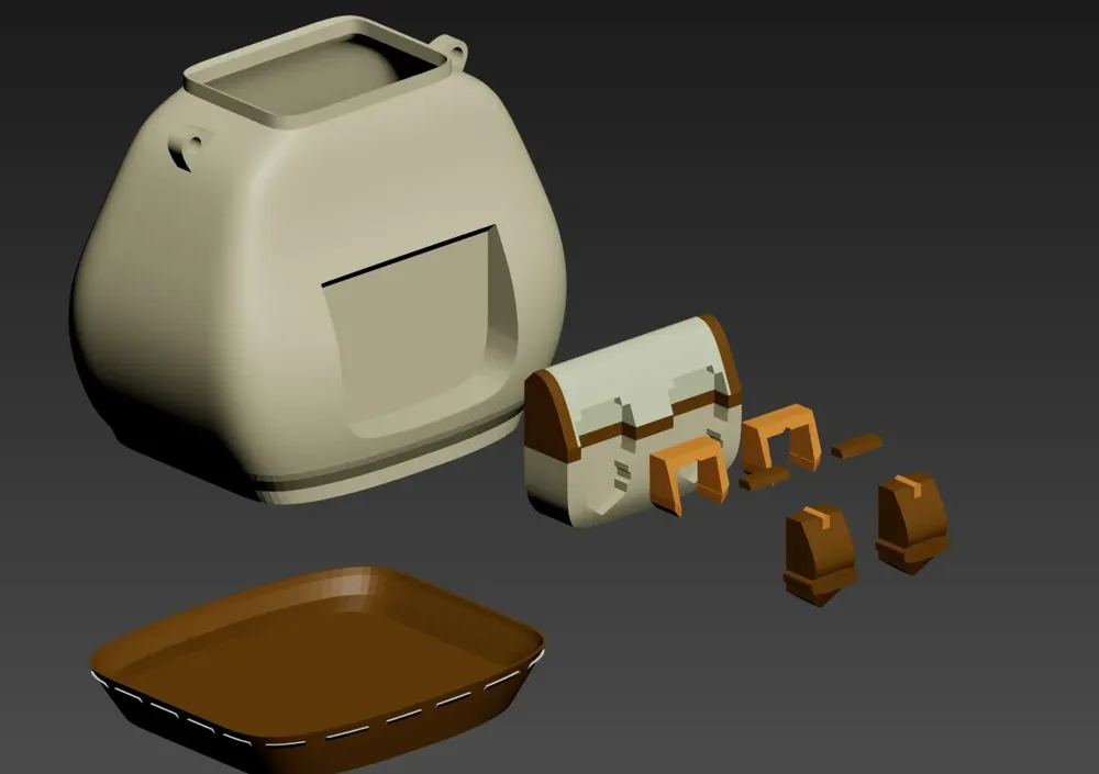 The Legend of Zelda Koroks (Klog) Storage Pouch by Alice MakerWorld ...