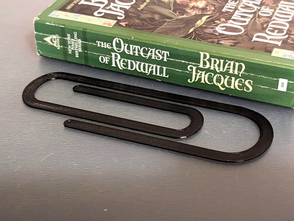 Giant Paper Clip Bookmark by Ken Mills - MakerWorld