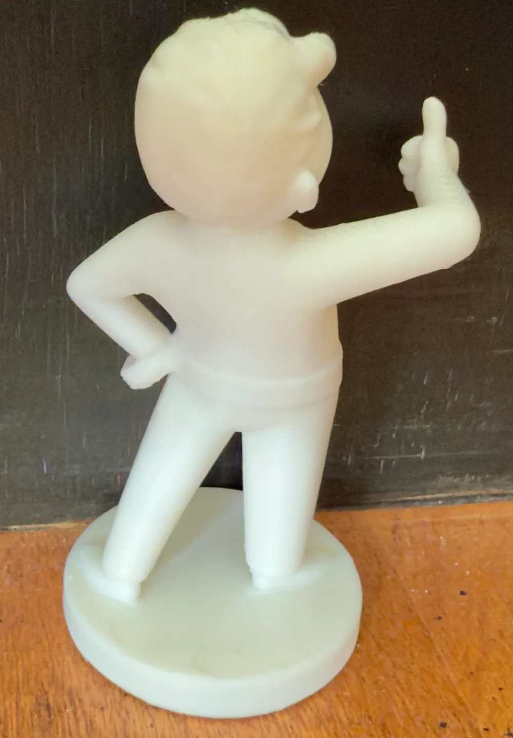 Fallout Vault Boy Statue by Scott - MakerWorld