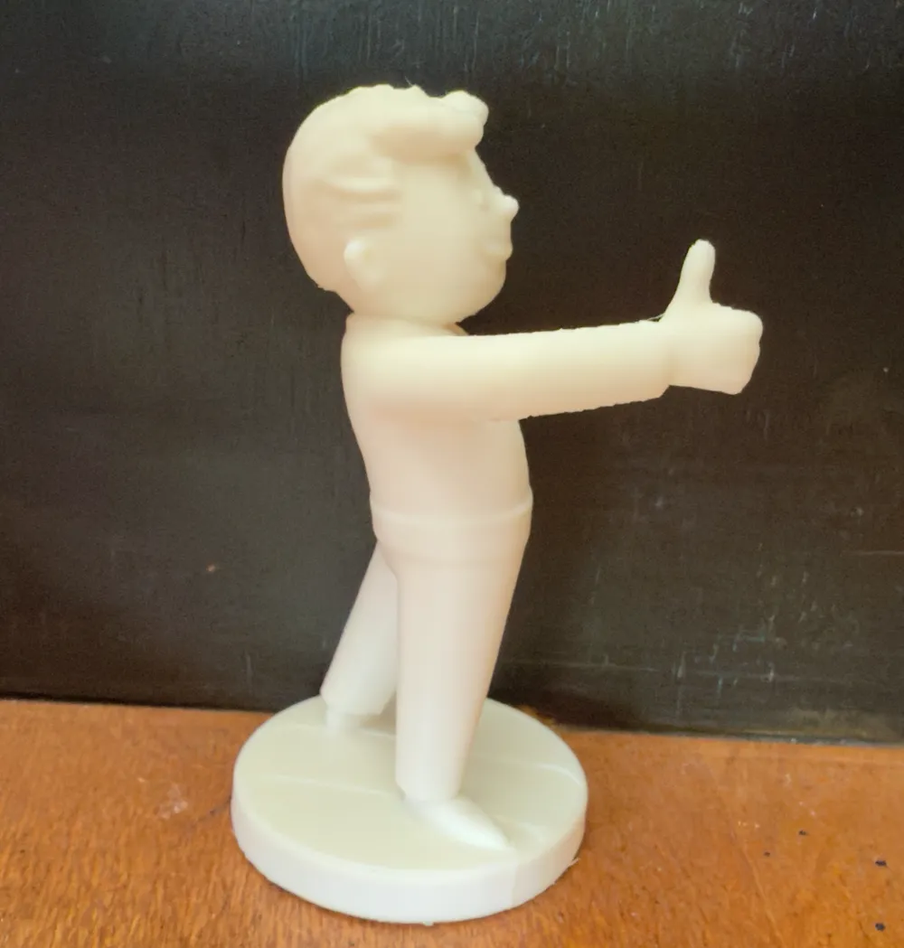 Fallout Vault Boy Statue by Scott - MakerWorld
