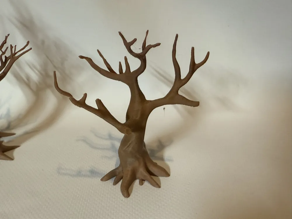 Set of 4 dead trees for Dungeons and Dragons DND - Free 3D Print Model ...