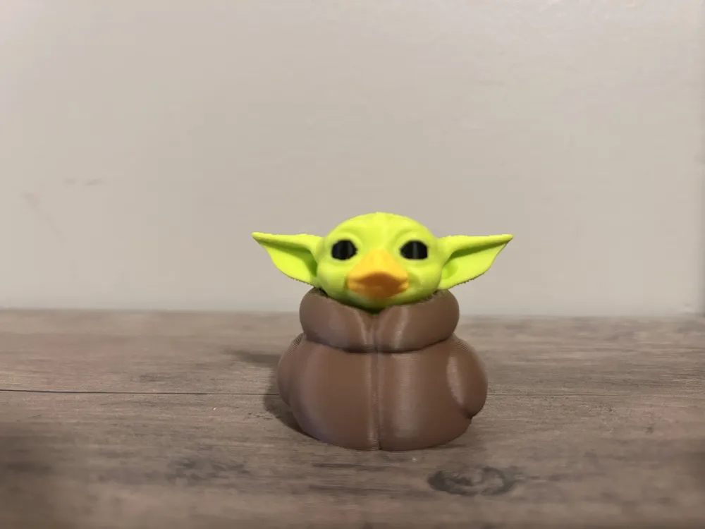 Grogu Duck - Free 3D Print Model - MakerWorld
