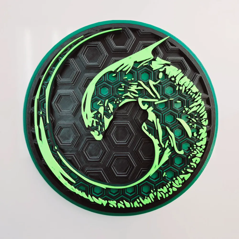 Alien Dimensional Mosaic by w3r3wolv3s - MakerWorld