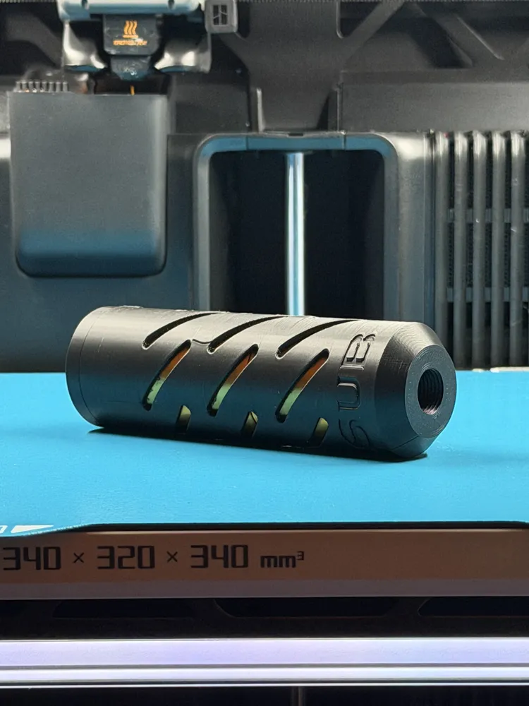 Subsonic Air rifle suppressor 1/2" UNF and 14mmCCW - Free 3D Print ...