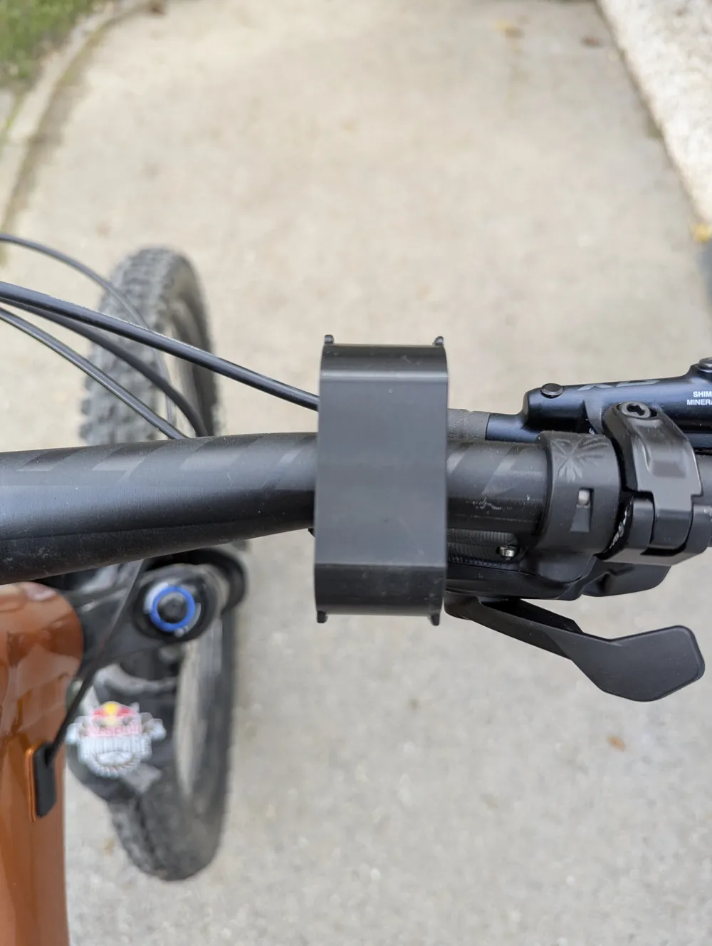 Bicycle watch mount - Free 3D Print Model - MakerWorld