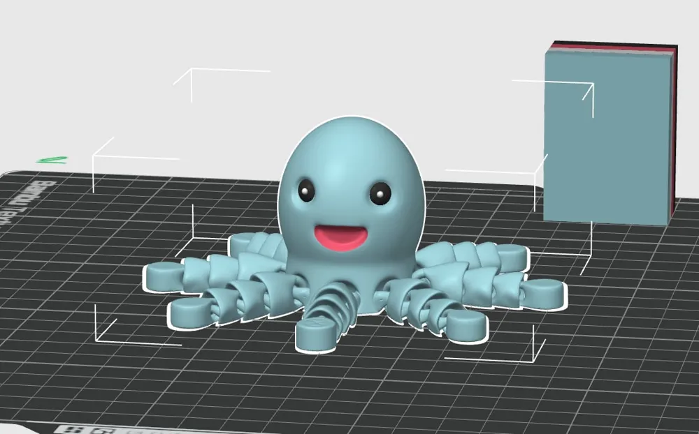 Cute Baby Octopus Flexi by Cristina.ValcociMakerWorld: Download Free 3D ...