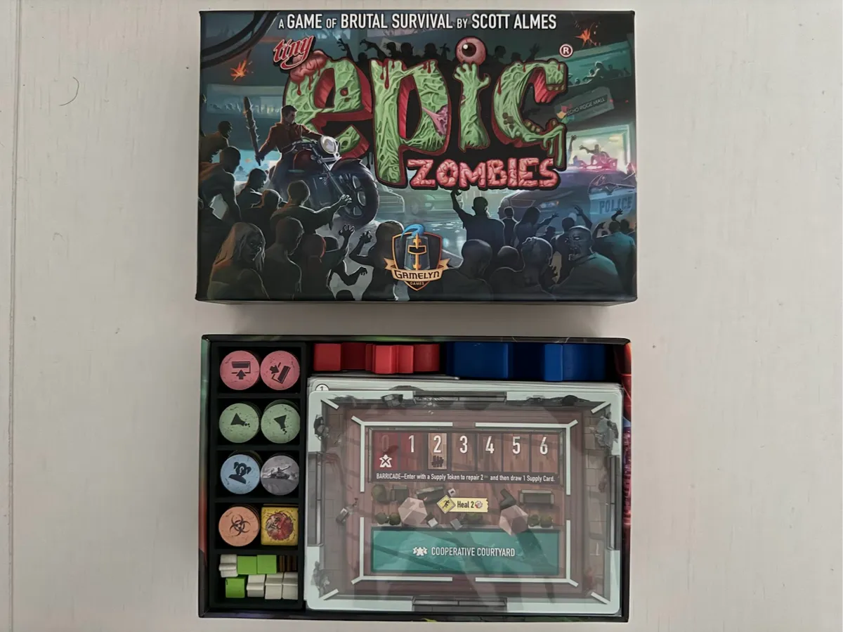 Tiny Epic Zombies Insert - Sleeves/expansion - Free 3D Print Model ...