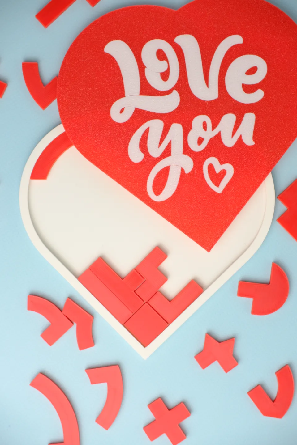 Broken Heart puzzle by Oleksandr T2L - MakerWorld