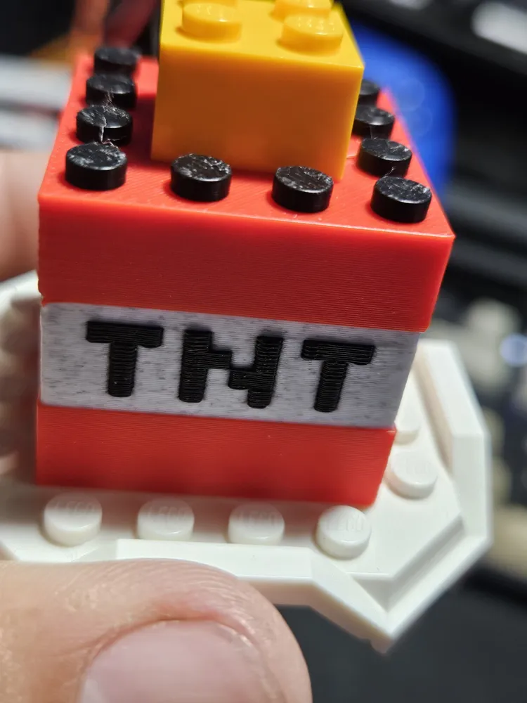 Minecraft TNT Building Brick by Tech0verlordMakerWorld: Download Free ...