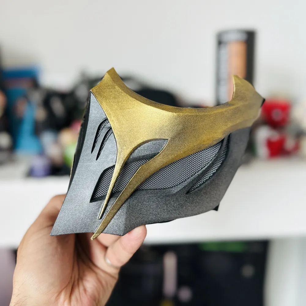 Máscara Sub Zero do MK1 - Fragmentos de Gelo por ShQ@r.Ok MakerWorld ...