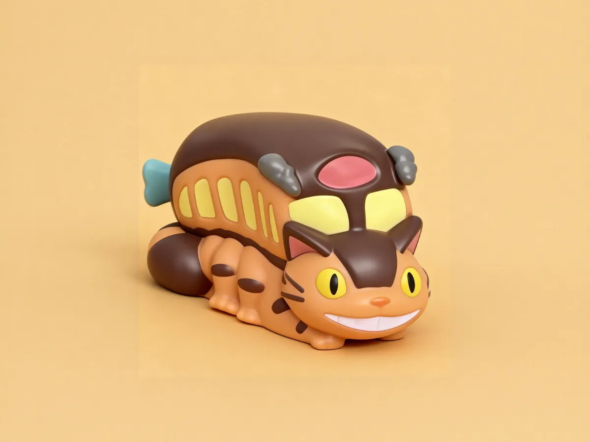 Catbus - My Neighbor Totoro - Studio Ghibli - Kids Coloring Toy - Free ...