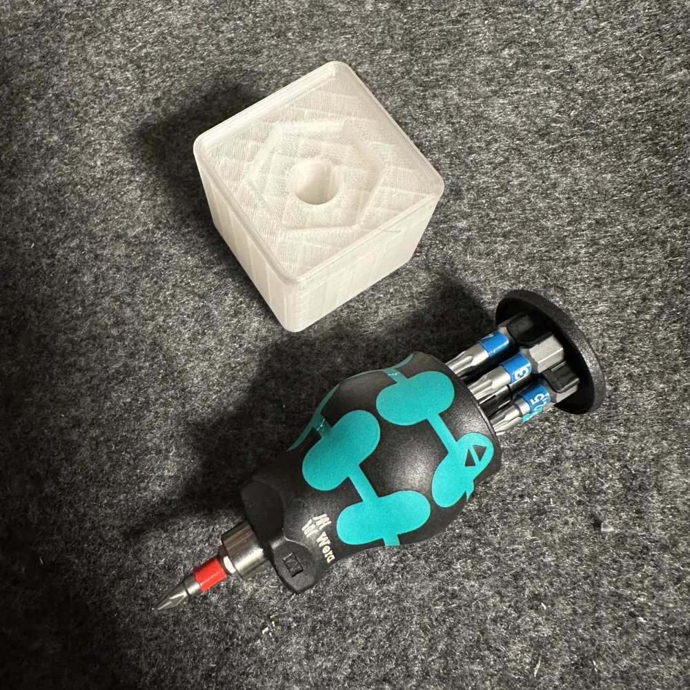 Gridfinity Wera Driver 1x1 Bin - Extended - A1 Mini - Bambu Handy ...