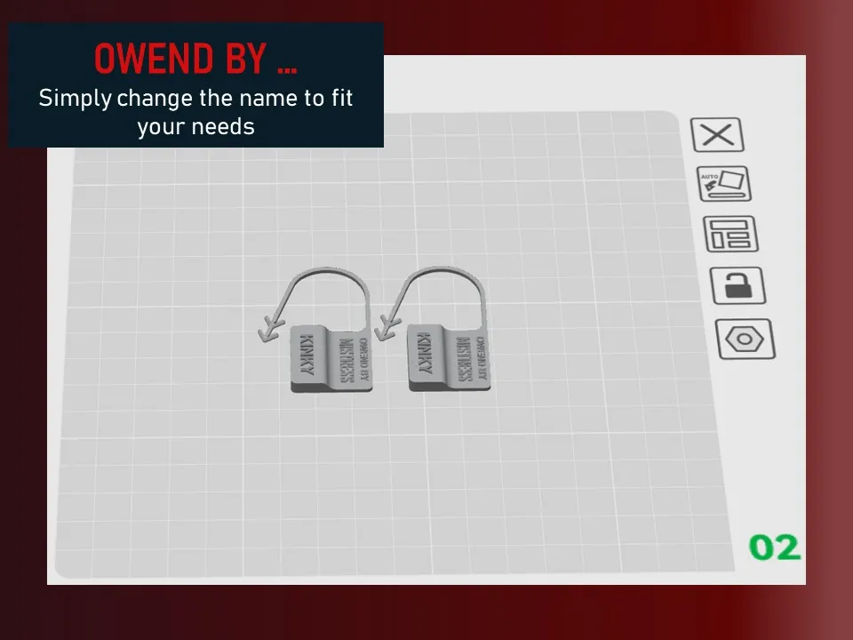Tamper Save Lock - Confidence melted into PLA - Free 3D Print Model - MakerWorld