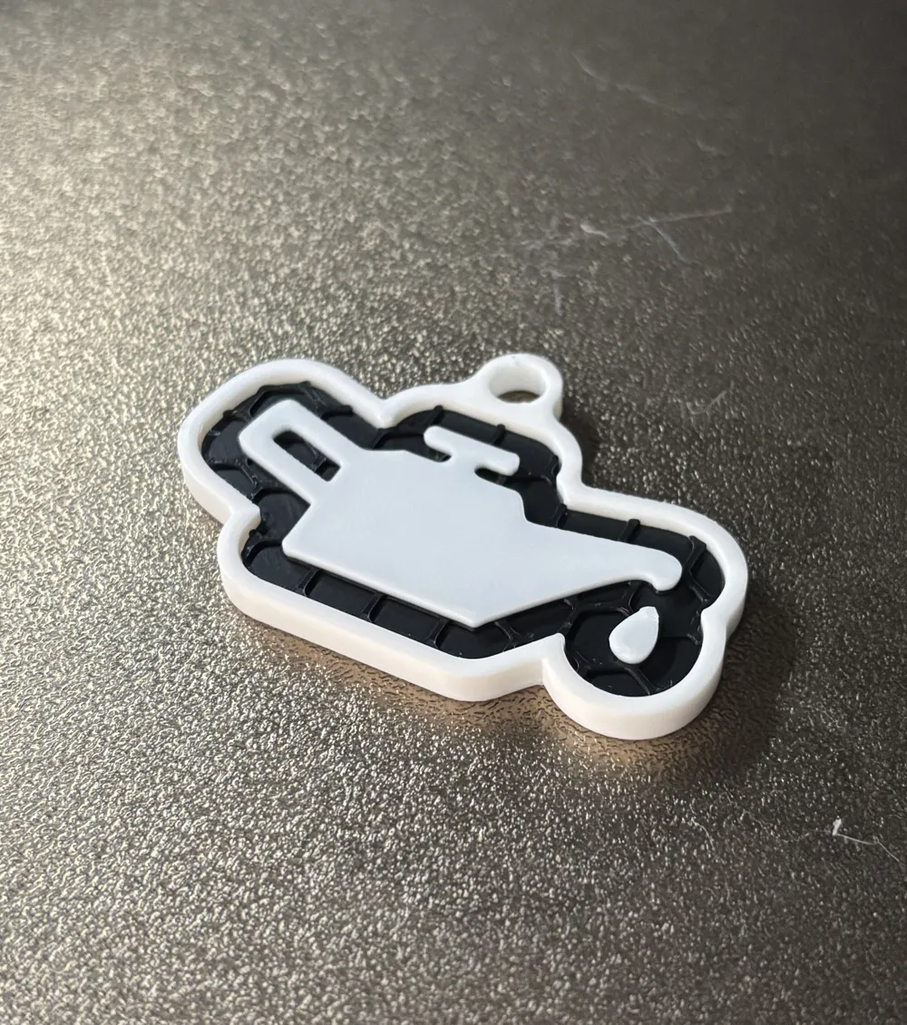 Engine Oil Dashboard Icon Keychain by Krystian3D MakerWorld: Download ...