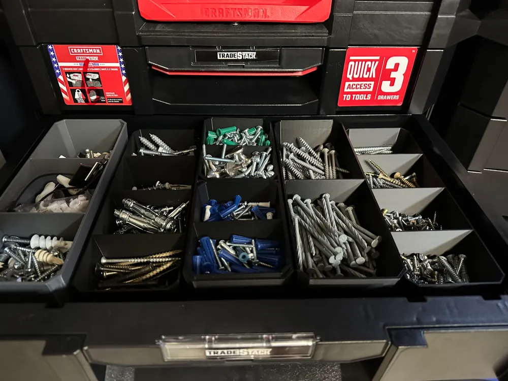 Custom Drawer Bins for Craftsman TRADEStack by CP - 正大美国 MakerWorld ...